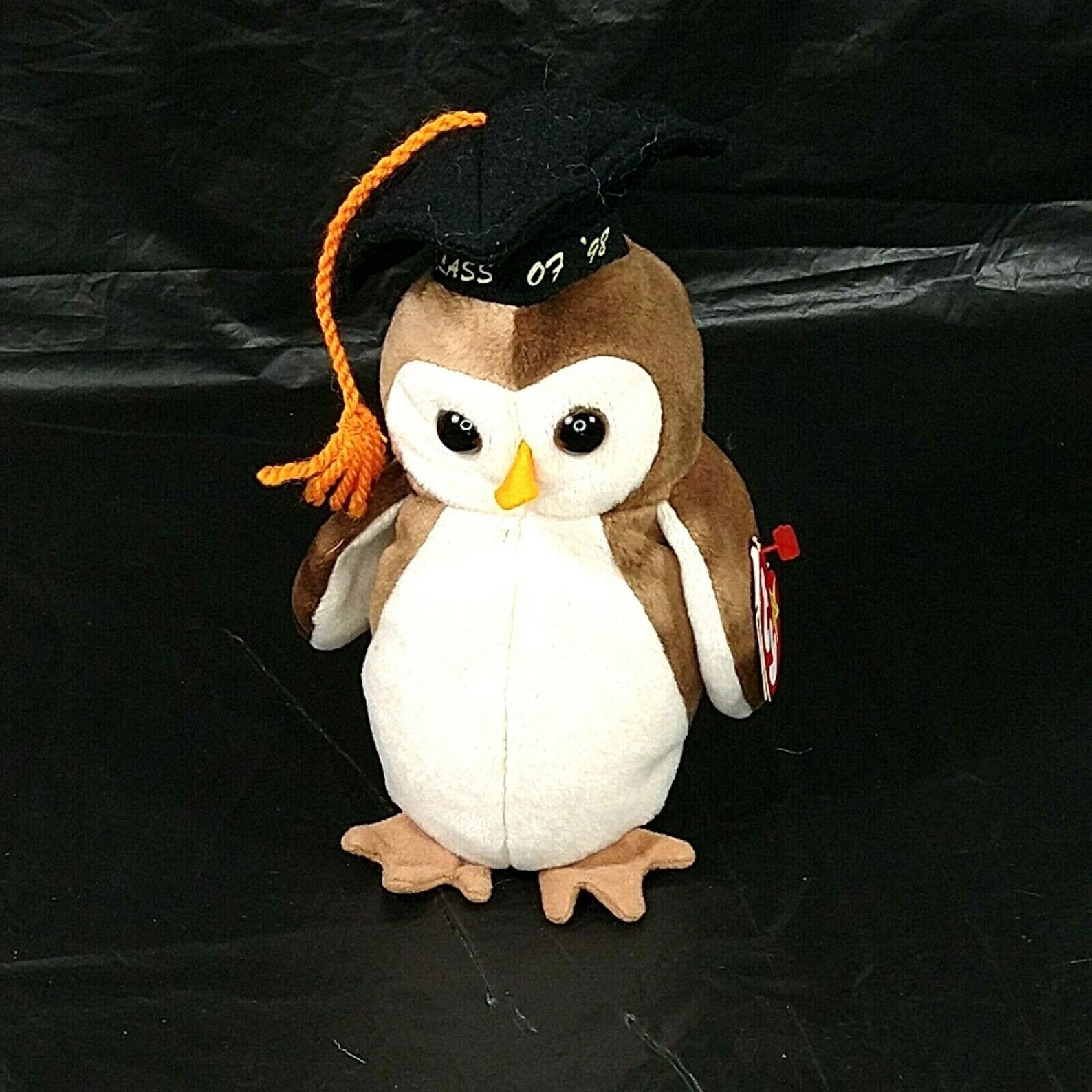 Ty Beanie Babies Original Wise Owl Class of '98 Brown - Etsy