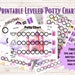 Princess Potty Chart, Potty Training System, Printable Potty Training ...
