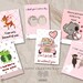 Printable Forest Animal Pun Valentine's Day Cards, Classroom Valentine ...
