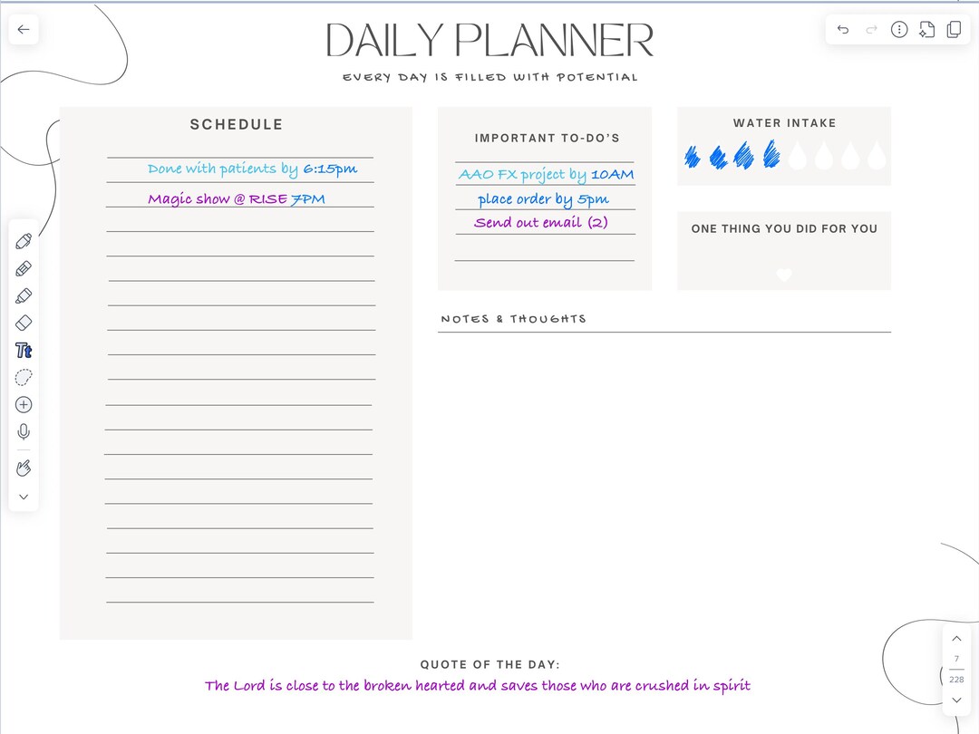 Digital Download 6-month Reusable Planner - Etsy