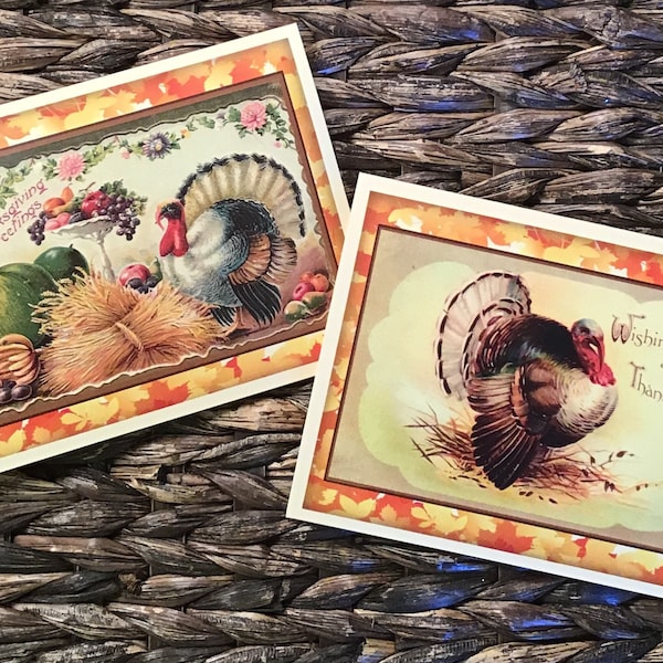 Thanksgiving Cards - Etsy