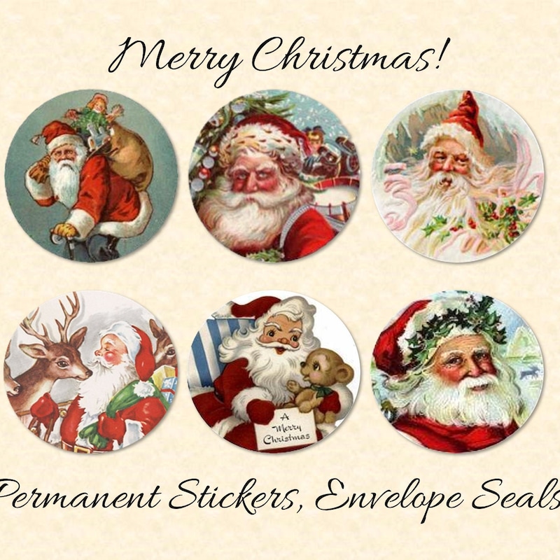 Christmas Stickers - Etsy