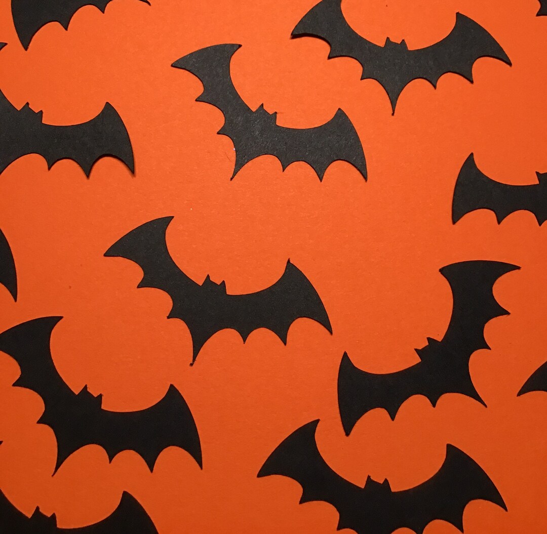Bat Halloween Confetti, Many Sizes and Colors! - Etsy