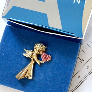 Vintage Avon Nina Ricci NR Angel Small Brooch Pin , Christmas Brooch ...