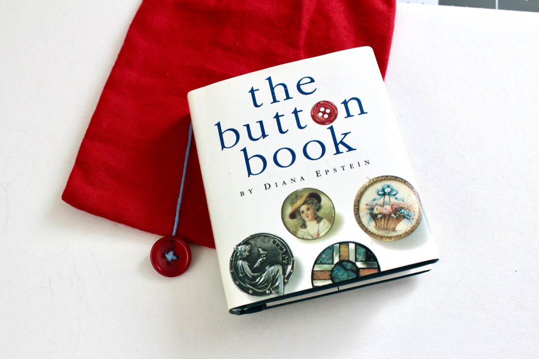 Vintage Book the Button Book by Giana Epstein Gift for Button Collector ...