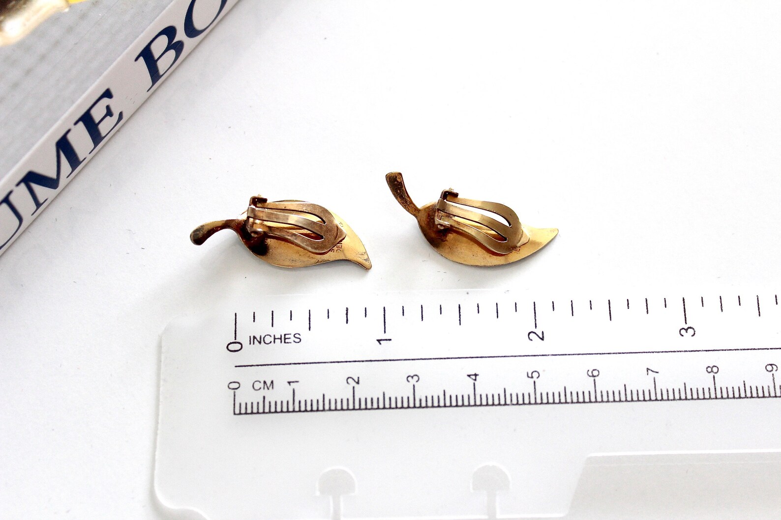 Meka Denmark Blue Enamel Leaf Sterling Earrings Denmark Jewelry # 2462 ...