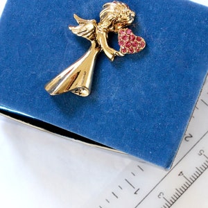 Vintage Avon Nina Ricci NR Angel Small Brooch Pin , Christmas Brooch ...