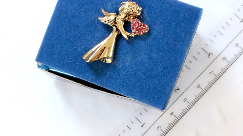 Vintage Avon Nina Ricci NR Angel Small Brooch Pin Christmas | Etsy