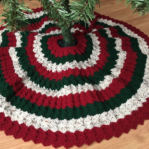 Crocheted Tree Skirt - Etsy