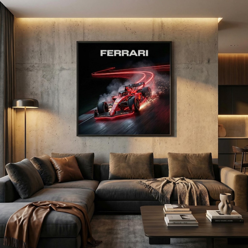 Ferrari F1 2026 Poster Bundle | Formula 1 Wall Art Set | Scuderia ...