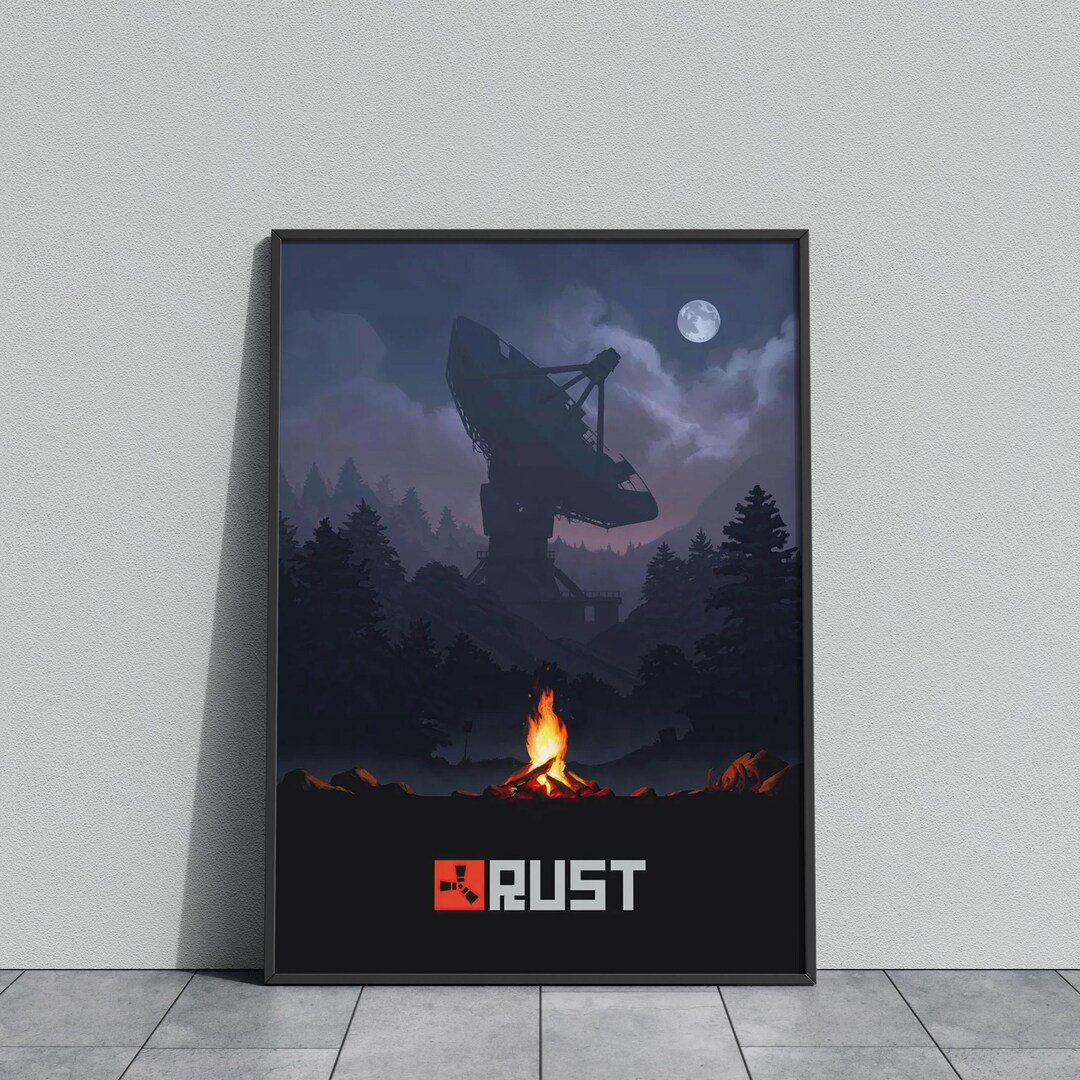 Rust Poster | Rust Wall Art | Game Print - Etsy