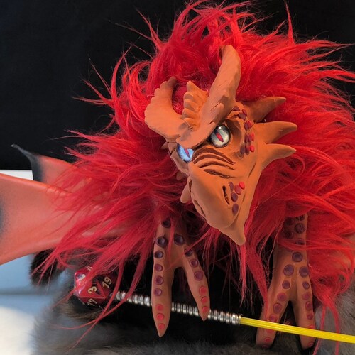 Dragon Puppet Renaissance Faire Shoulder Puppet Fantasy Art - Etsy