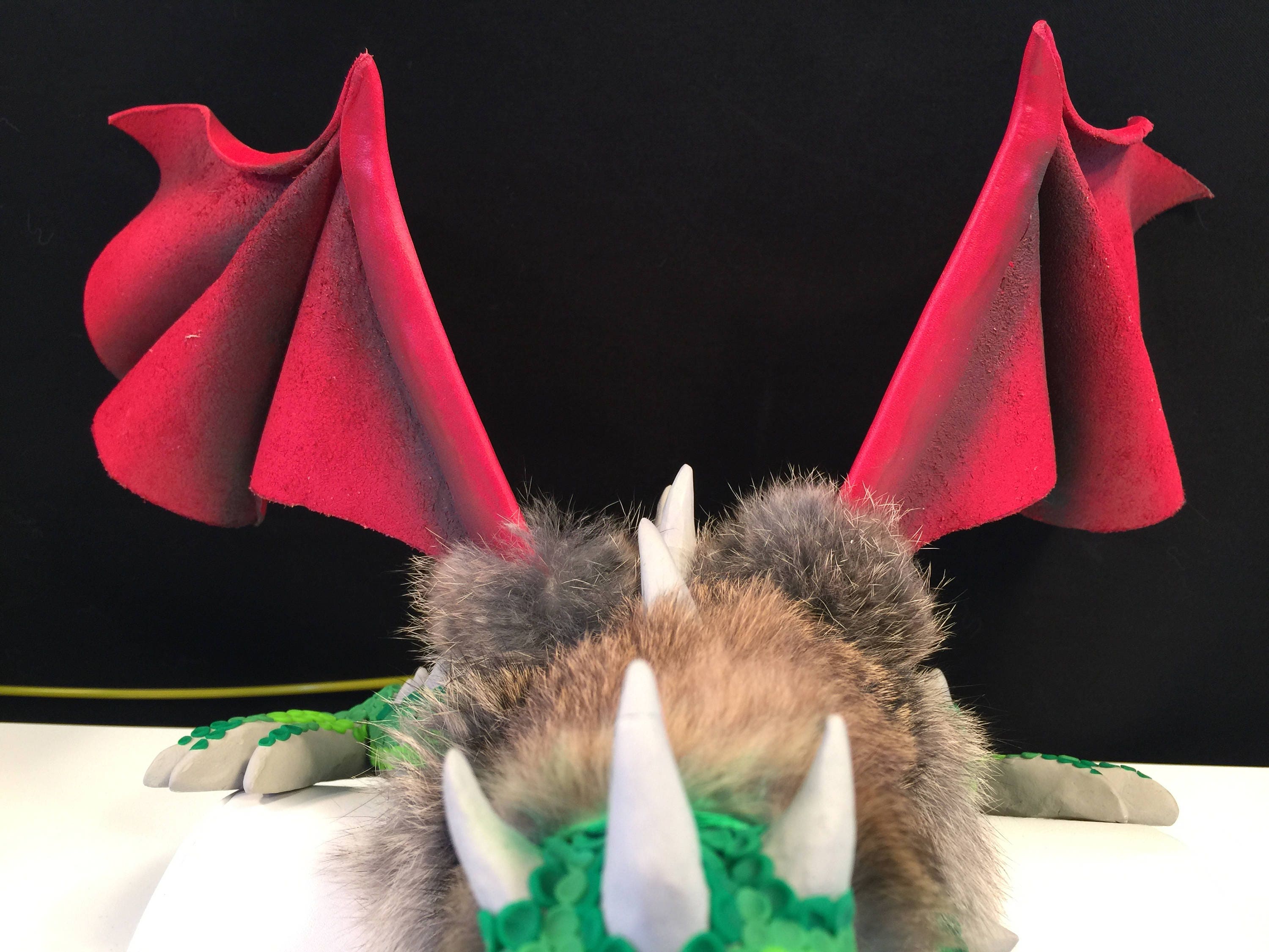 DRAGON Puppet Sculpture Redwings Fantasy Puppet Animal | Etsy