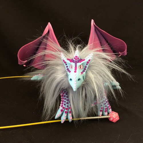 DRAGON Puppet Mythical Creature Doll Dragon Shoulder Puppet | Etsy