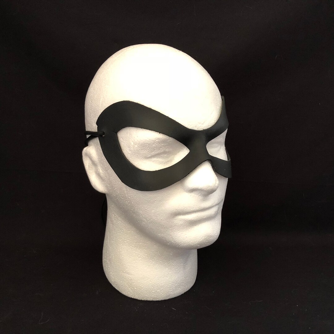 Black Leather Cosplay Mask Renaissance Faire Scoundrel Mask - Etsy