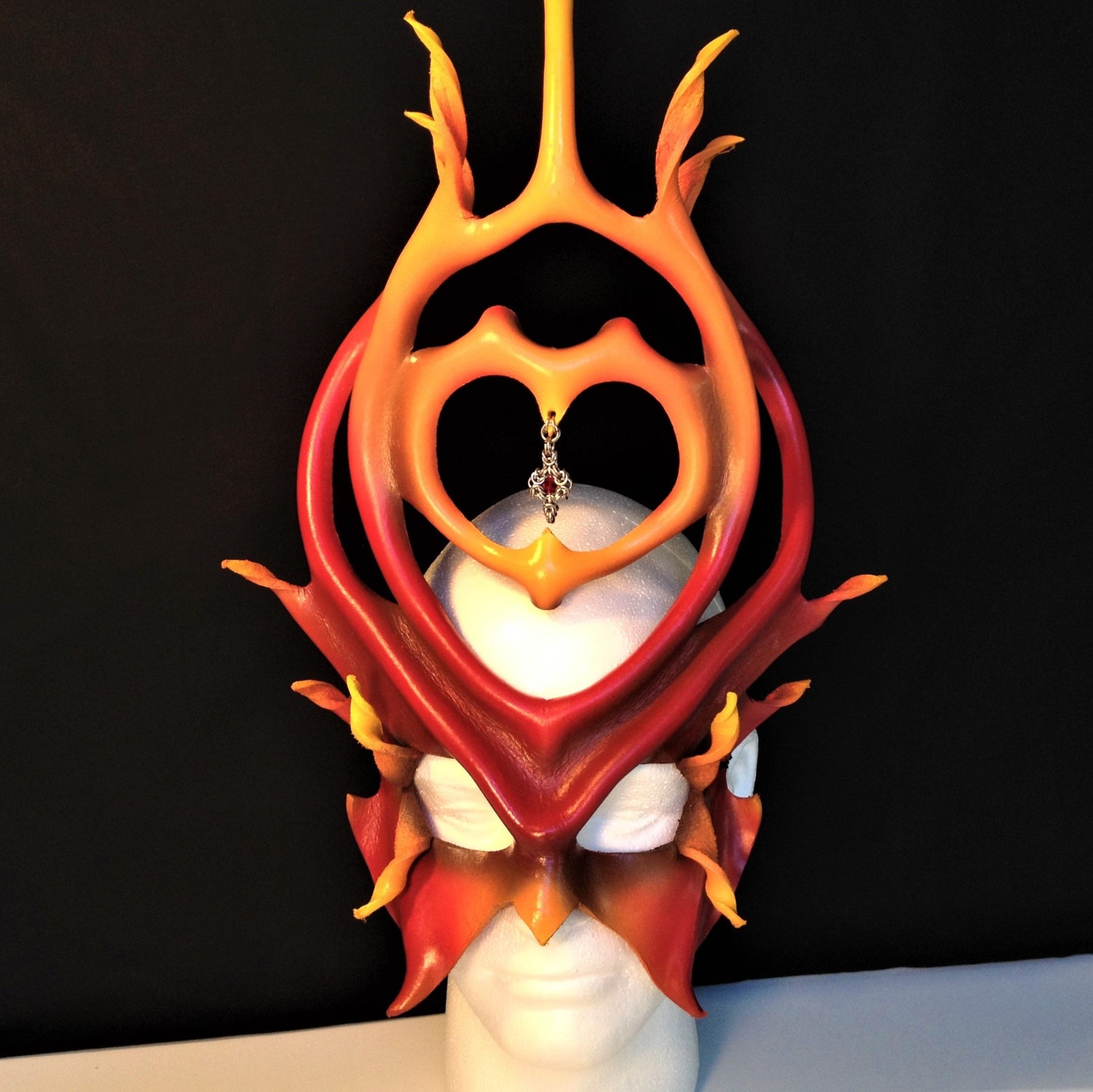 PHOENIX BIRD Mask - Firebird Mask * Phoenix Mask * Burning Man Mask ...