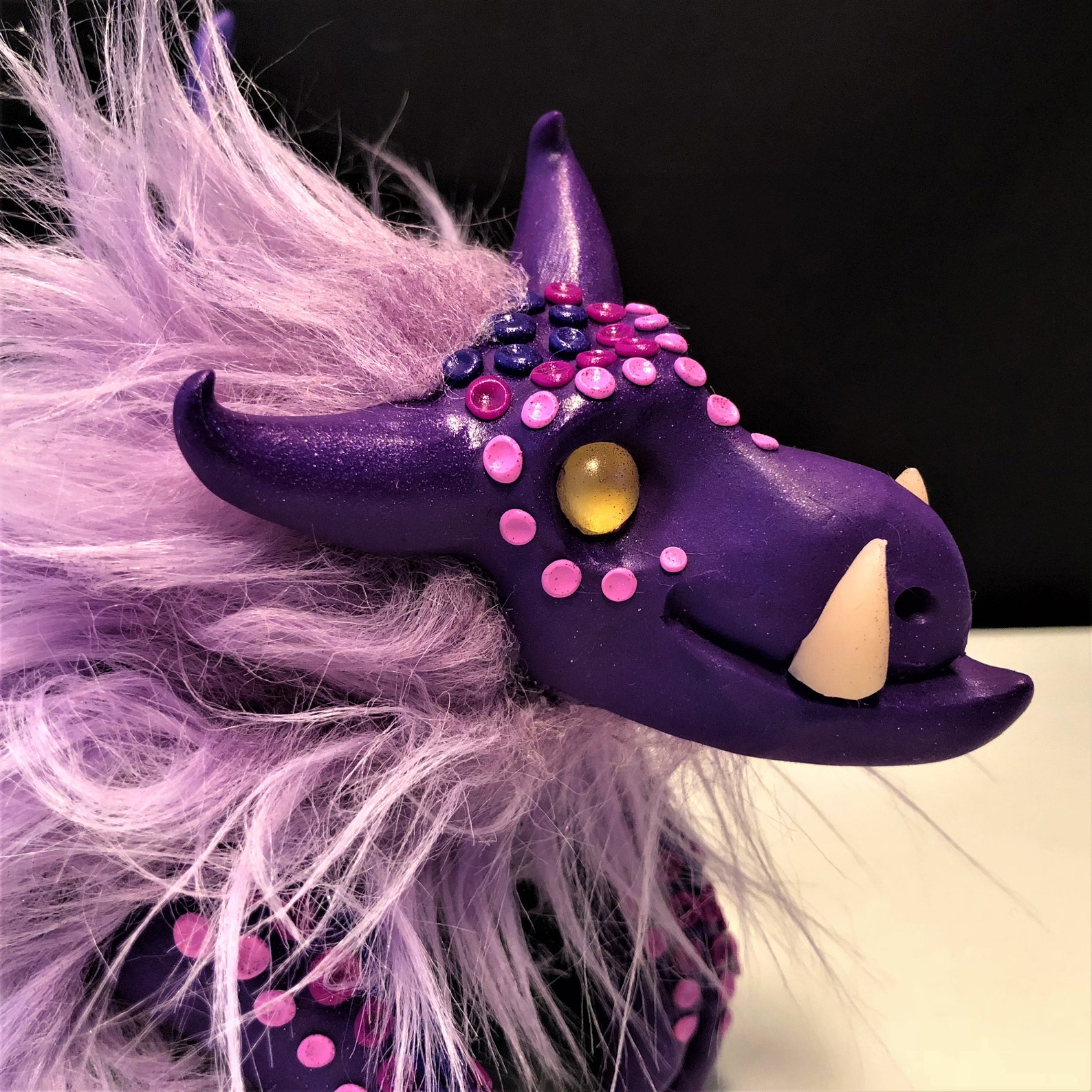 Shoulder Dragon Puppet Purple ADULT Dragon Customizable - Etsy
