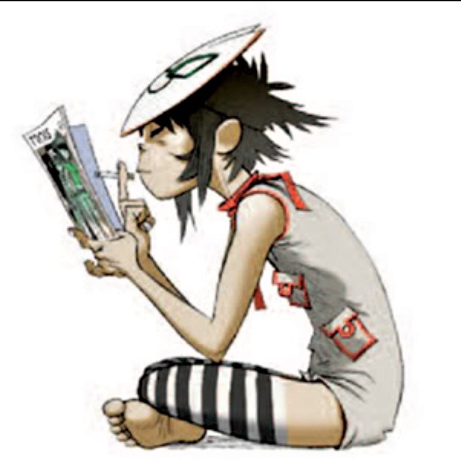 The GORILLAZ NOODLE Mask Anime Cosplay Mask Comicon Mask | Etsy