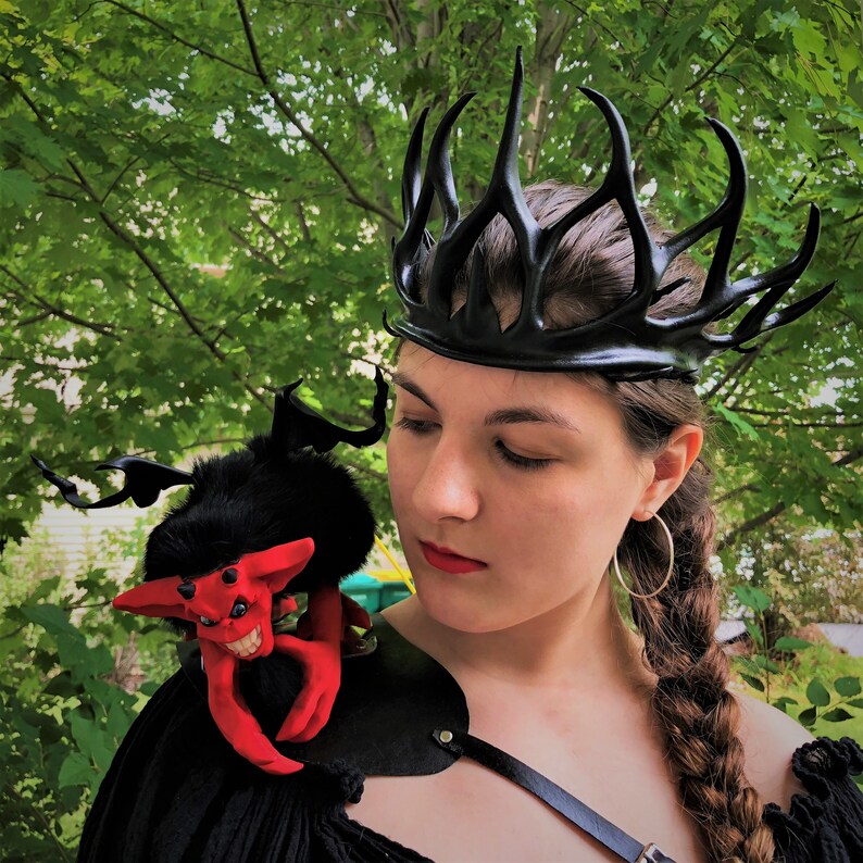 RED DEVIL GREMLIN Demon Puppet Goblin Statue Fantasy - Etsy