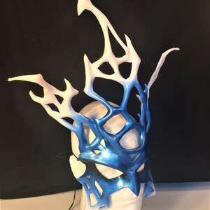 ICE QUEEN MASK / Snow Queen Headpiece Crown * Ice Witch Costume, Ice ...