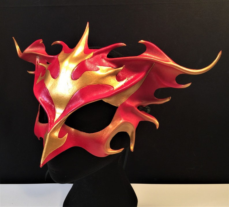 PHOENIX MASK Fire Bird Mask Fantasy Cosplay Mask Animal - Etsy
