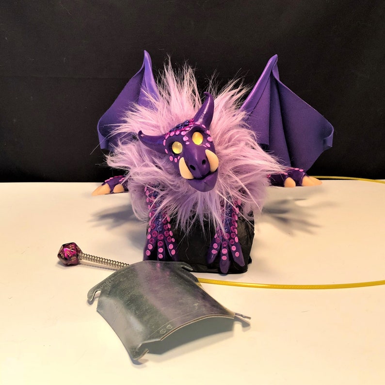 Shoulder Dragon Puppet Purple ADULT Dragon Customizable - Etsy