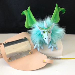 DRAGON Puppet * Mythical Creature Doll Dragon Shoulder Puppet * Dragon ...