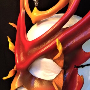 PHOENIX BIRD Mask - Firebird Mask * Phoenix Mask * Burning Man Mask ...
