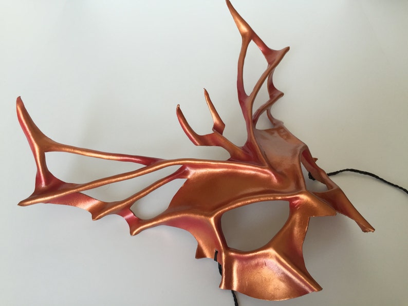 Greek God Mask HYDRA COPPER Bronze Halloween Mask Leather Mask | Etsy