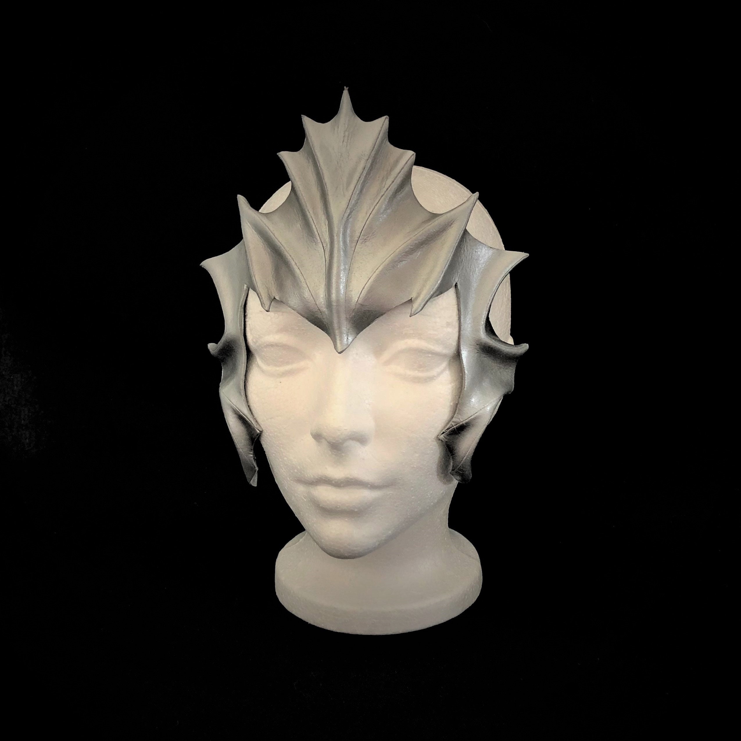 LARP HEADPIECE SCA Soldier Renfaire Mask Cosplay Leather | Etsy