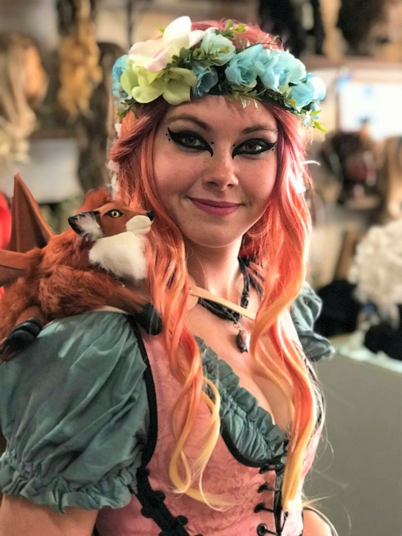 Fox Puppet & Mask PREMIUM BUNDLE Fox Mask Fur Harness and - Etsy