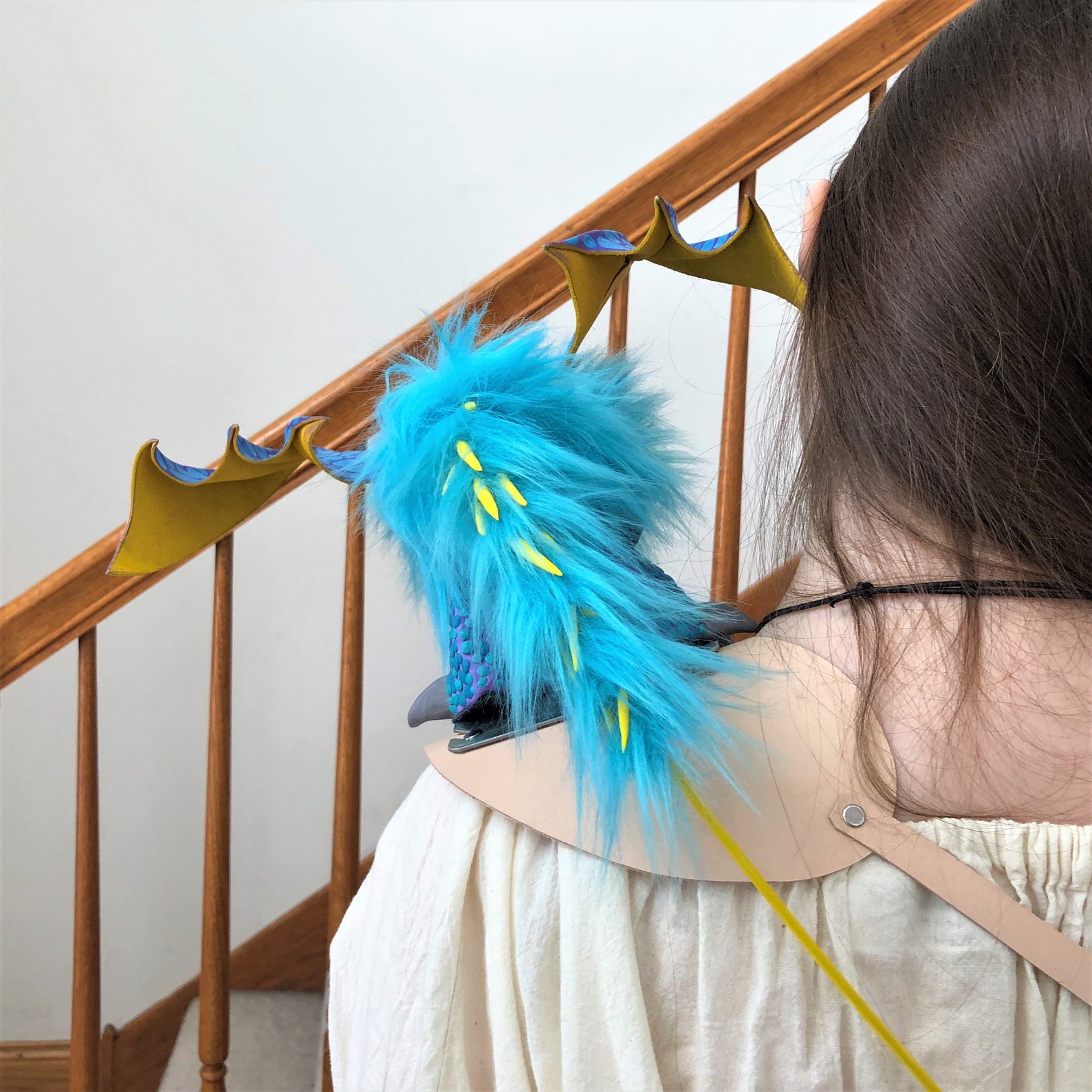 STORMFLY DRAGON Puppet Doll Sculpture Baby Dragon Shoulder Puppet ...