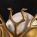 GOLD Leather Mask Roman God Costume TRITON Costume Greek God Mask Mardi ...