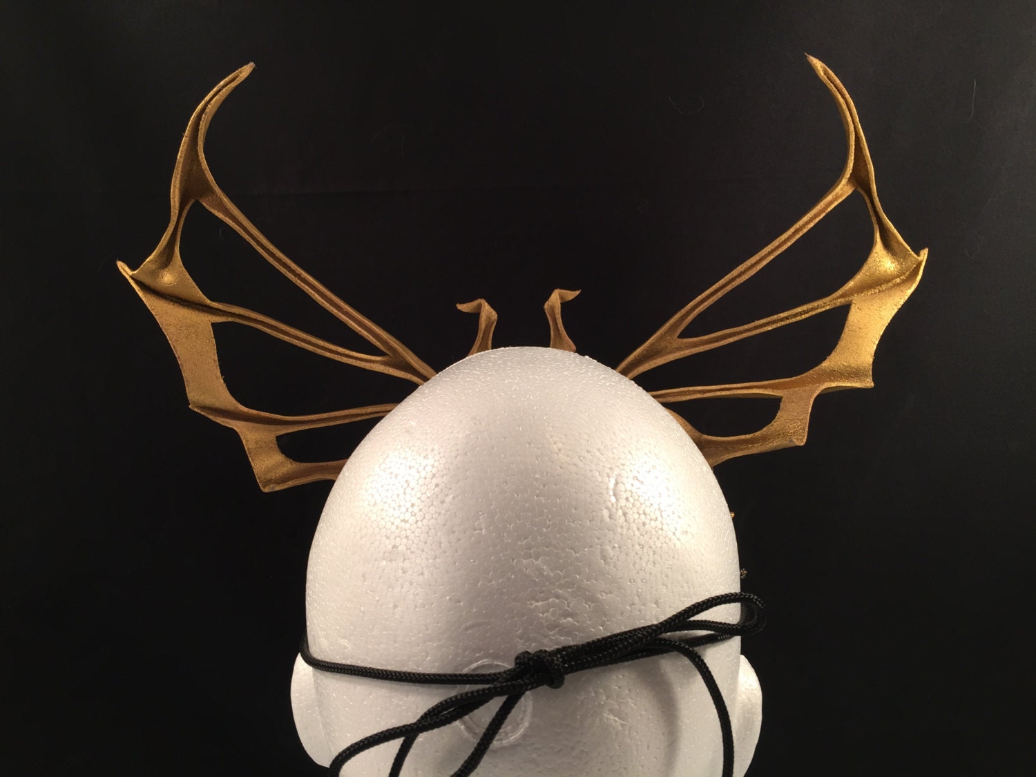 GOLD Leather Mask Roman God Costume TRITON Costume Greek God Mask Mardi ...