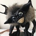 GOOFY BABY GOBLIN Brownie Puppet * Goblin Statue Fantasy Creature ...