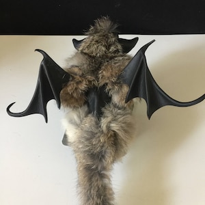 GOOFY BABY GOBLIN Brownie Puppet * Goblin Statue Fantasy Creature ...