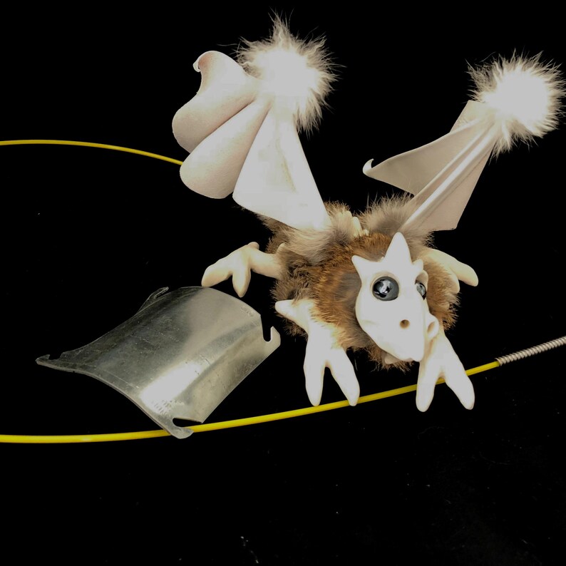 Shoulder Puppet Baby Dragon for Fantasy Festival * Poseable Baby Dragon ...