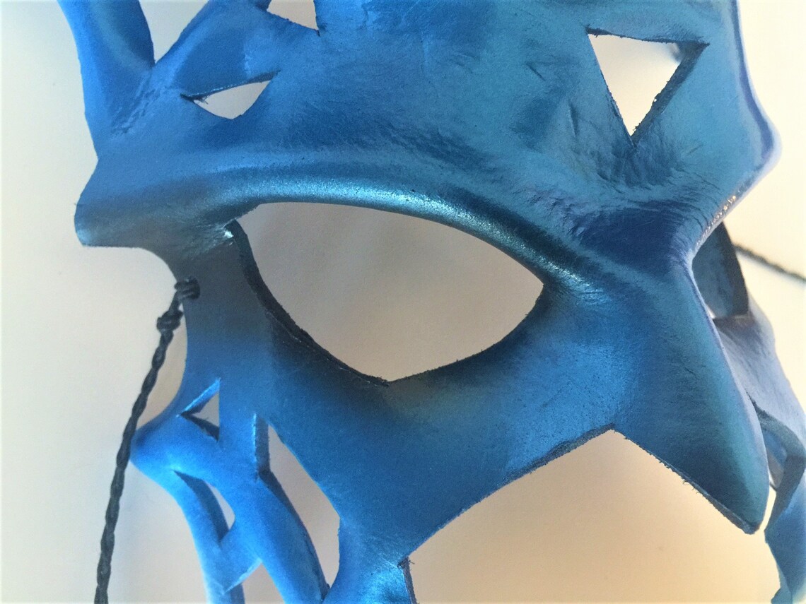 ICE QUEEN MASK / Snow Queen Headpiece Crown Ice Witch | Etsy