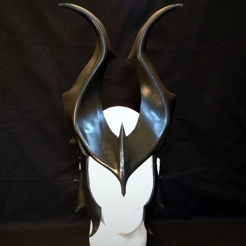 Black Demon Horns Cosplay - Etsy