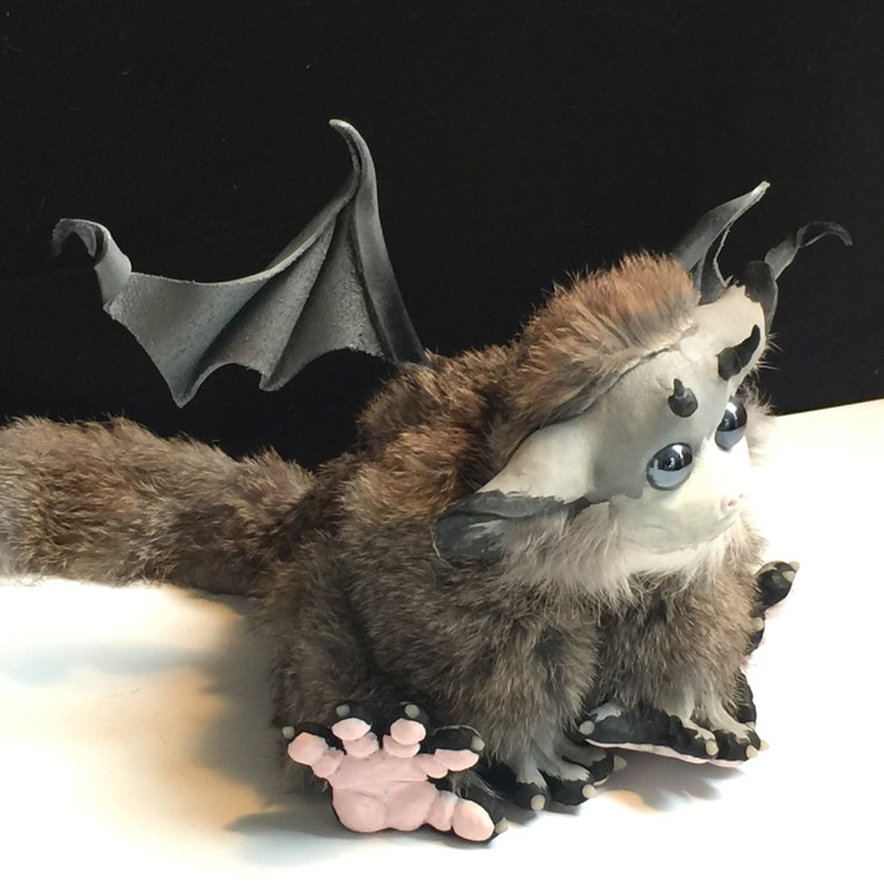 FLYING LEMUR BAT Puppet Baby Winged Lemur Guardian Animal | Etsy