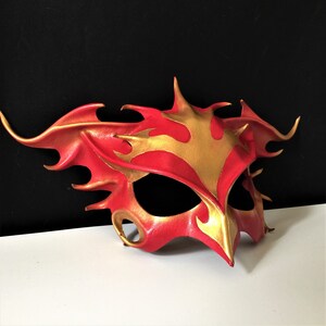 PHOENIX MASK - Fire Bird Mask, Fantasy Cosplay Mask, Animal Masquerade ...