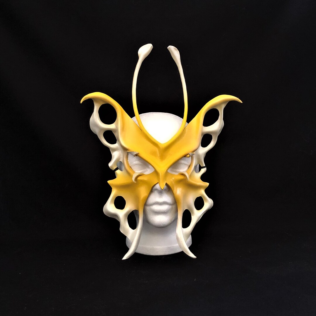 Leather Butterfly Mask, Fantasy Festival Fairy Mask, Renaissance Faire ...