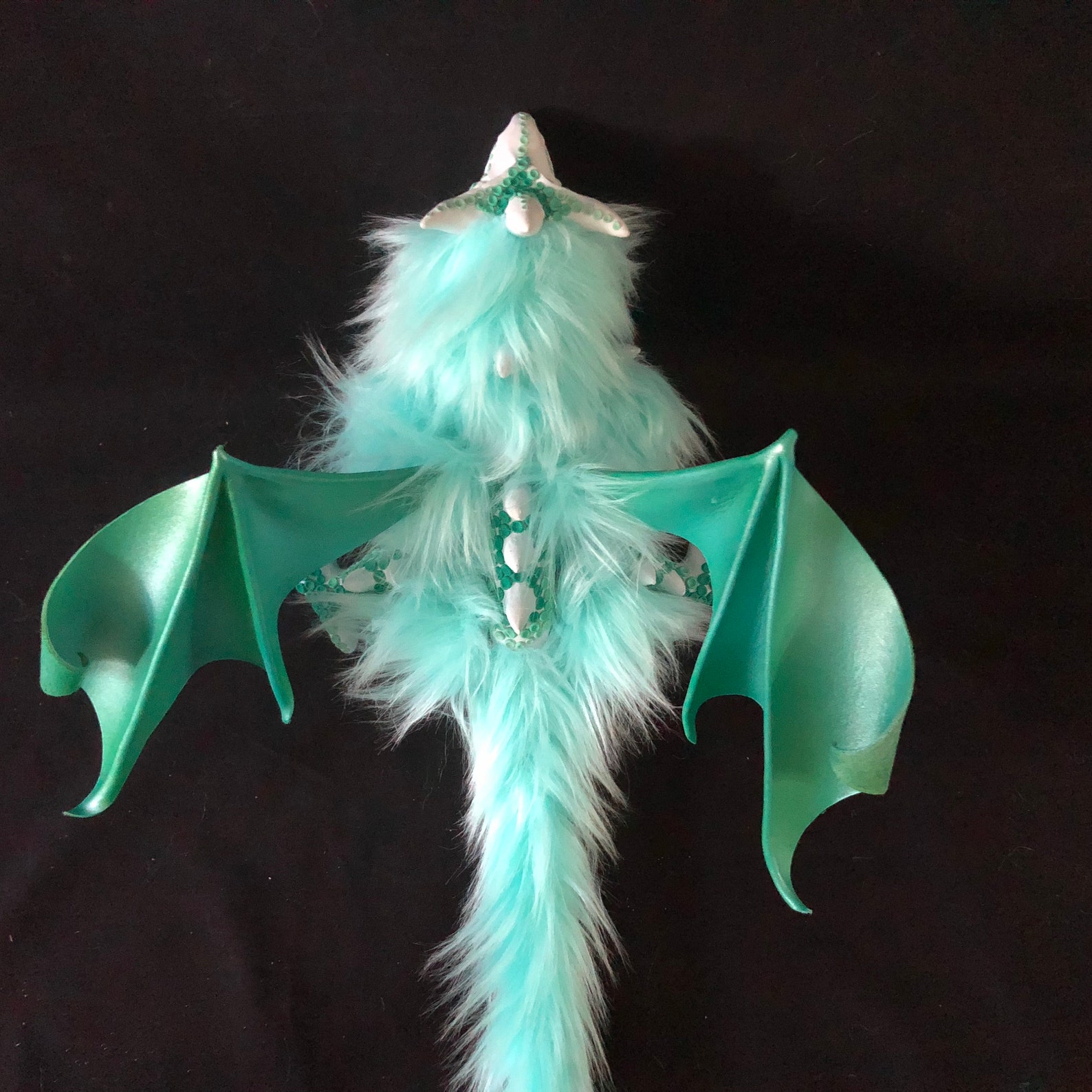 DRAGON PUPPET sea Foam2 Mythical Creature Doll - Etsy