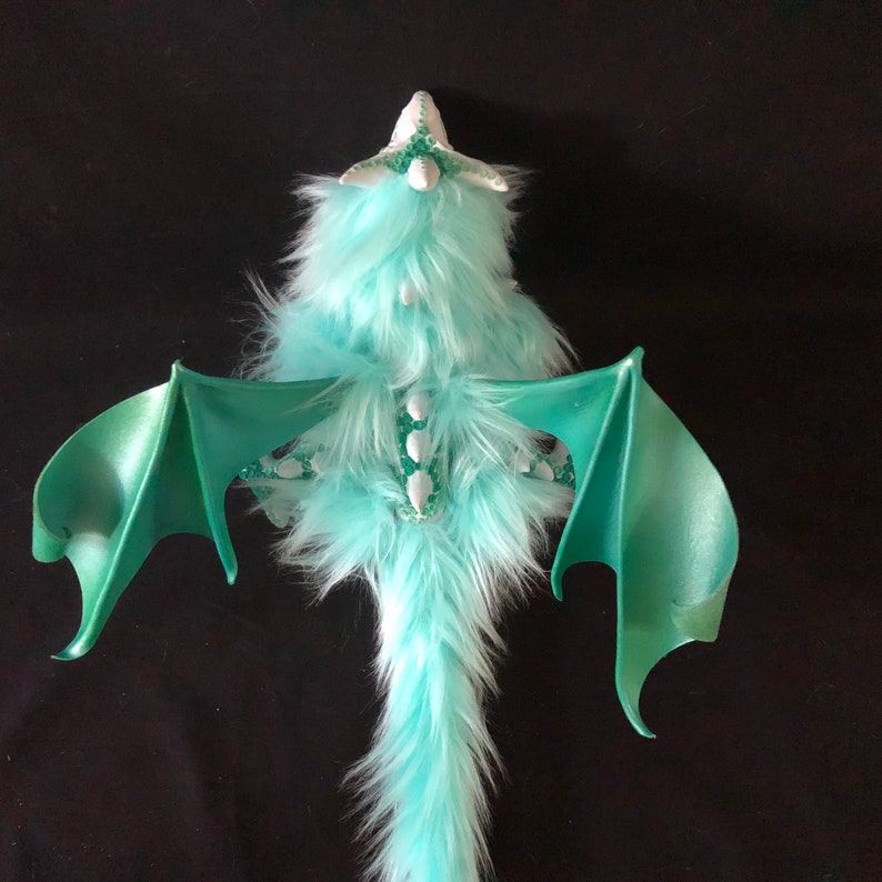 DRAGON PUPPET sea Foam2 Mythical Creature Doll - Etsy