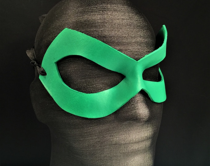 Made to Order: Leather Super Hero Villain Cosplay Mask - Etsy Australia
