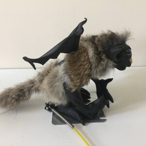 GOOFY BABY GOBLIN Brownie Puppet * Goblin Statue Fantasy Creature ...