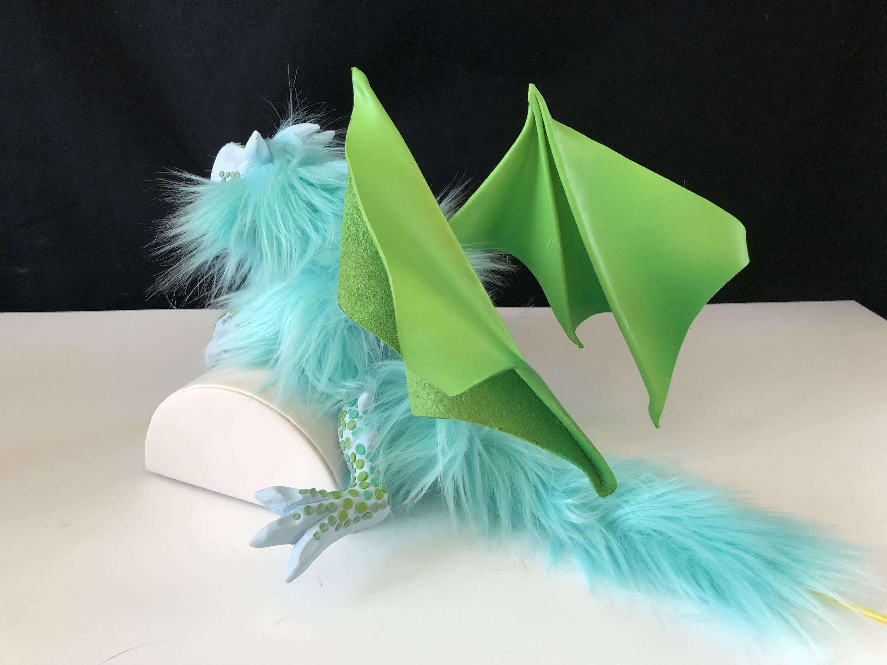 DRAGON Puppet Mythical Creature Doll Dragon Shoulder Puppet - Etsy ...