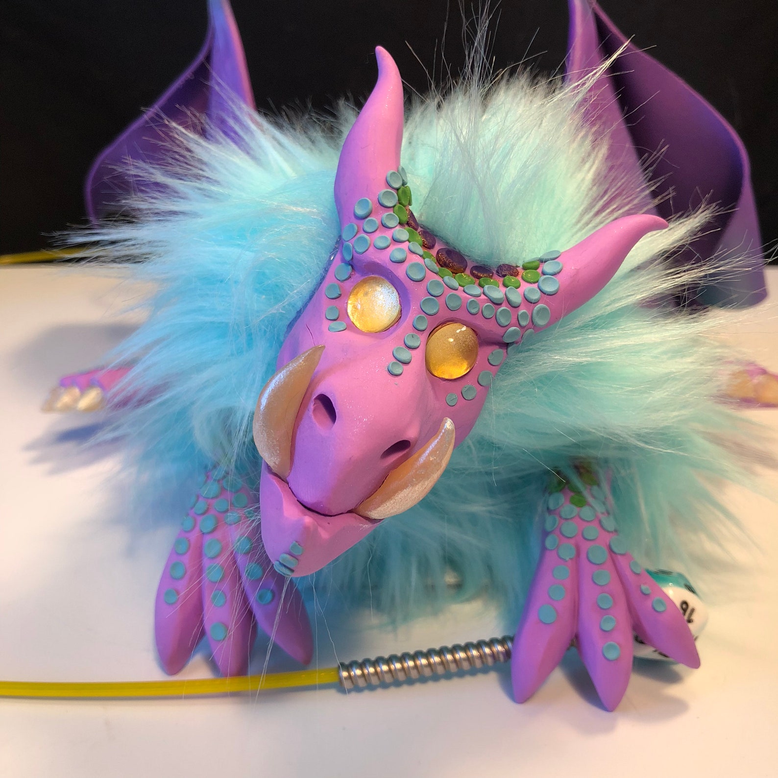 DRAGON PUPPET Beastie PREMIUM Fantasy Sculpture | Etsy