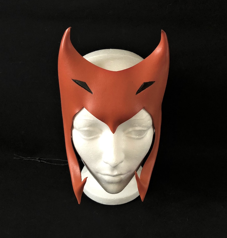 Cosplay Headpiece, Leather Mask Headdress Anime Fandom Costume Comicon ...
