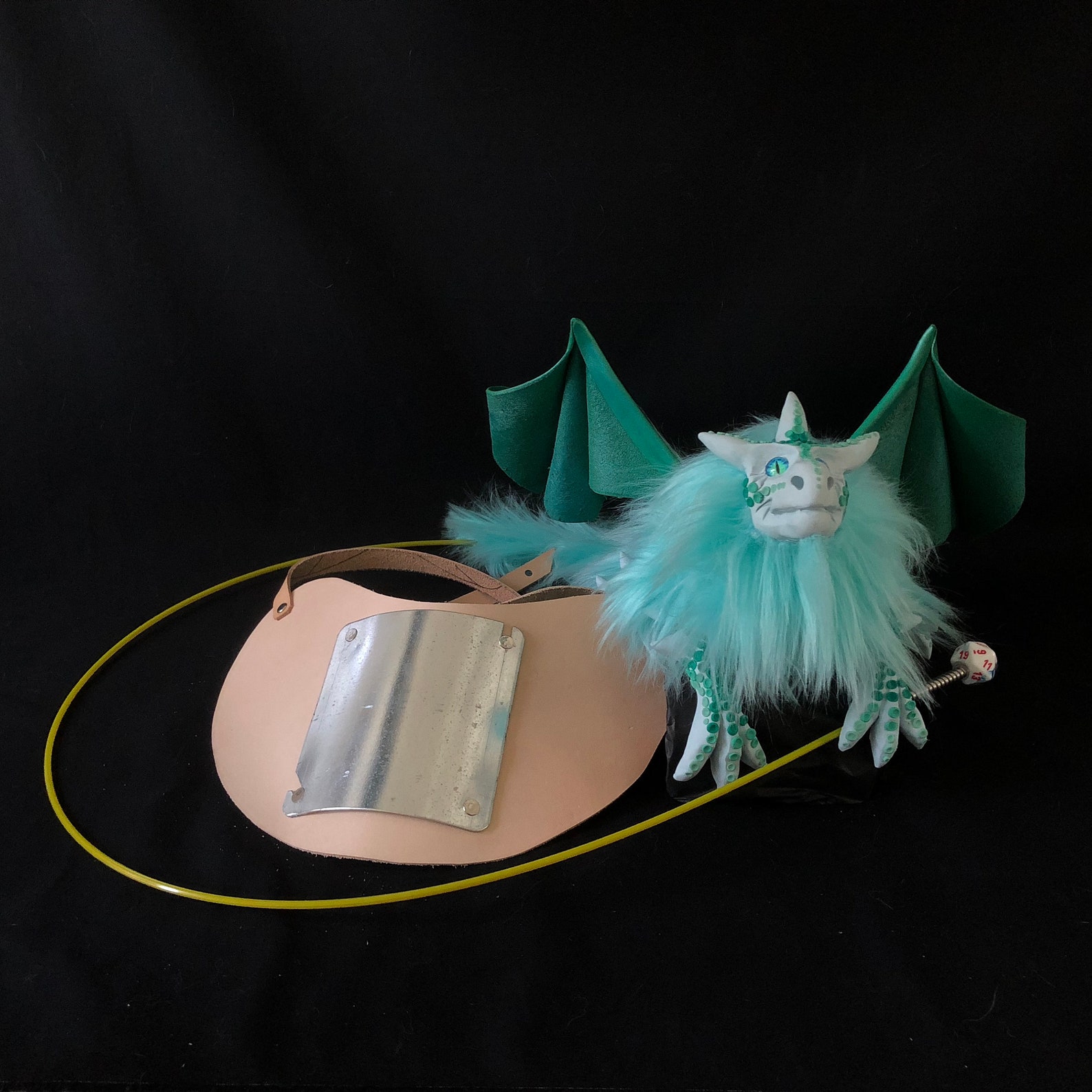 DRAGON PUPPET sea Foam2 Mythical Creature Doll - Etsy